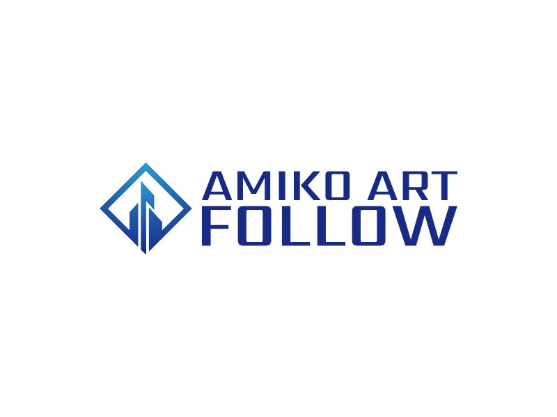 Amiko art follow logo | Design your own logo - LogoAI
