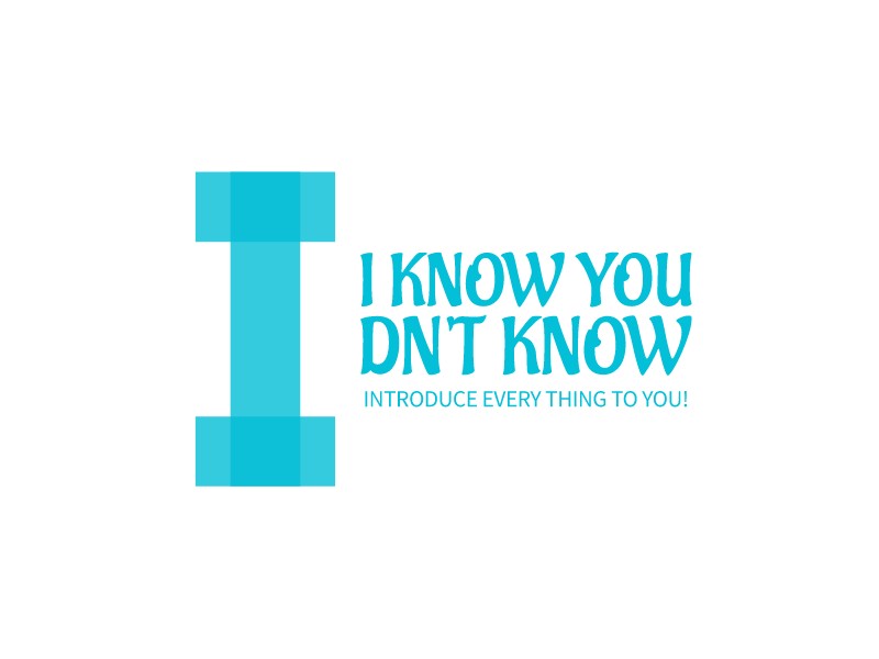 I know you dn't know logo | Design your own logo - LogoAI
