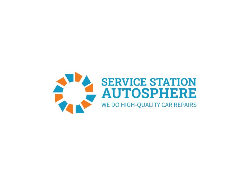 Service station autosphere logo | Design your own automotive logo - LogoAI