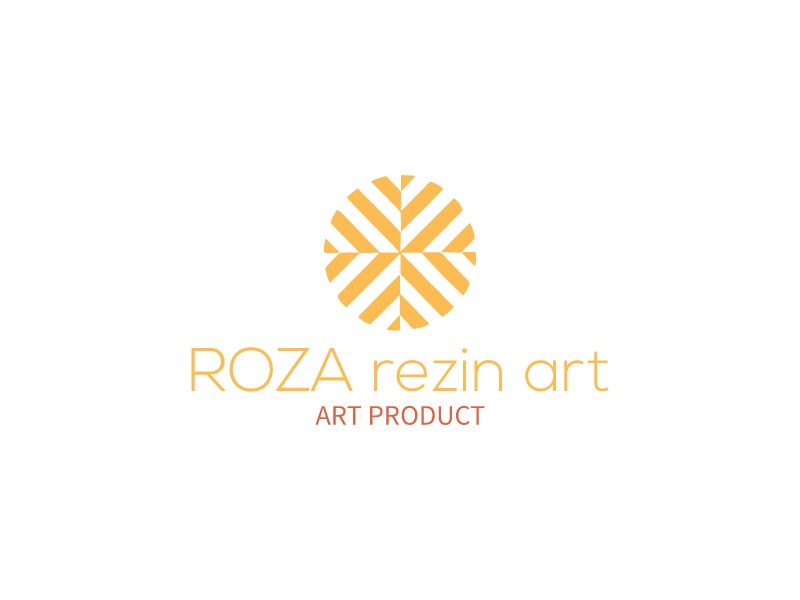 ROZA rezin art logo | Design your own logo - LogoAI