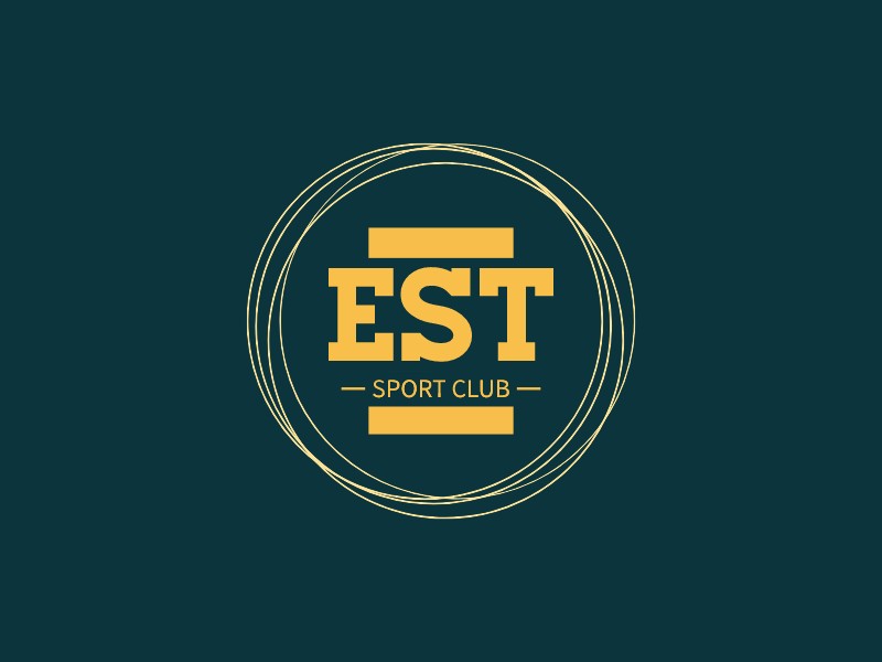 EST logo | Design your own sports fitness logo - LogoAI