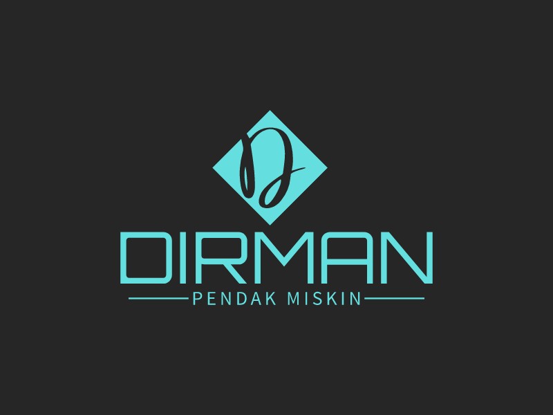DIRMAN logo | Design your own sports fitness logo - LogoAI