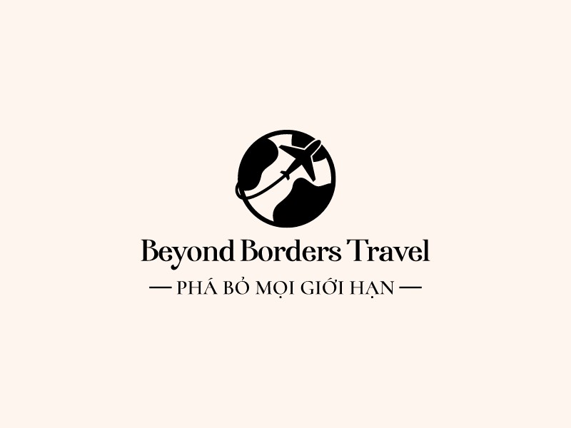 Beyond Borders Travel logo | Design your own travel logo - LogoAI