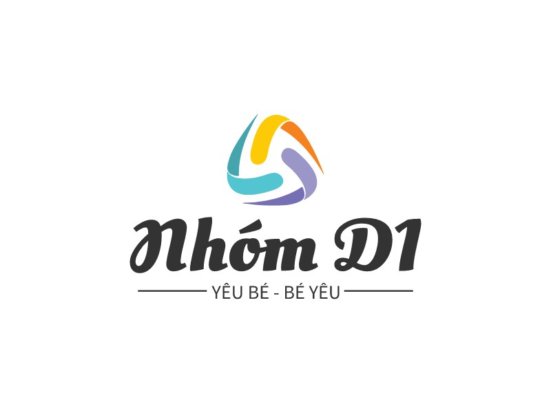 Nhóm D1 logo | Design your own education logo - LogoAI