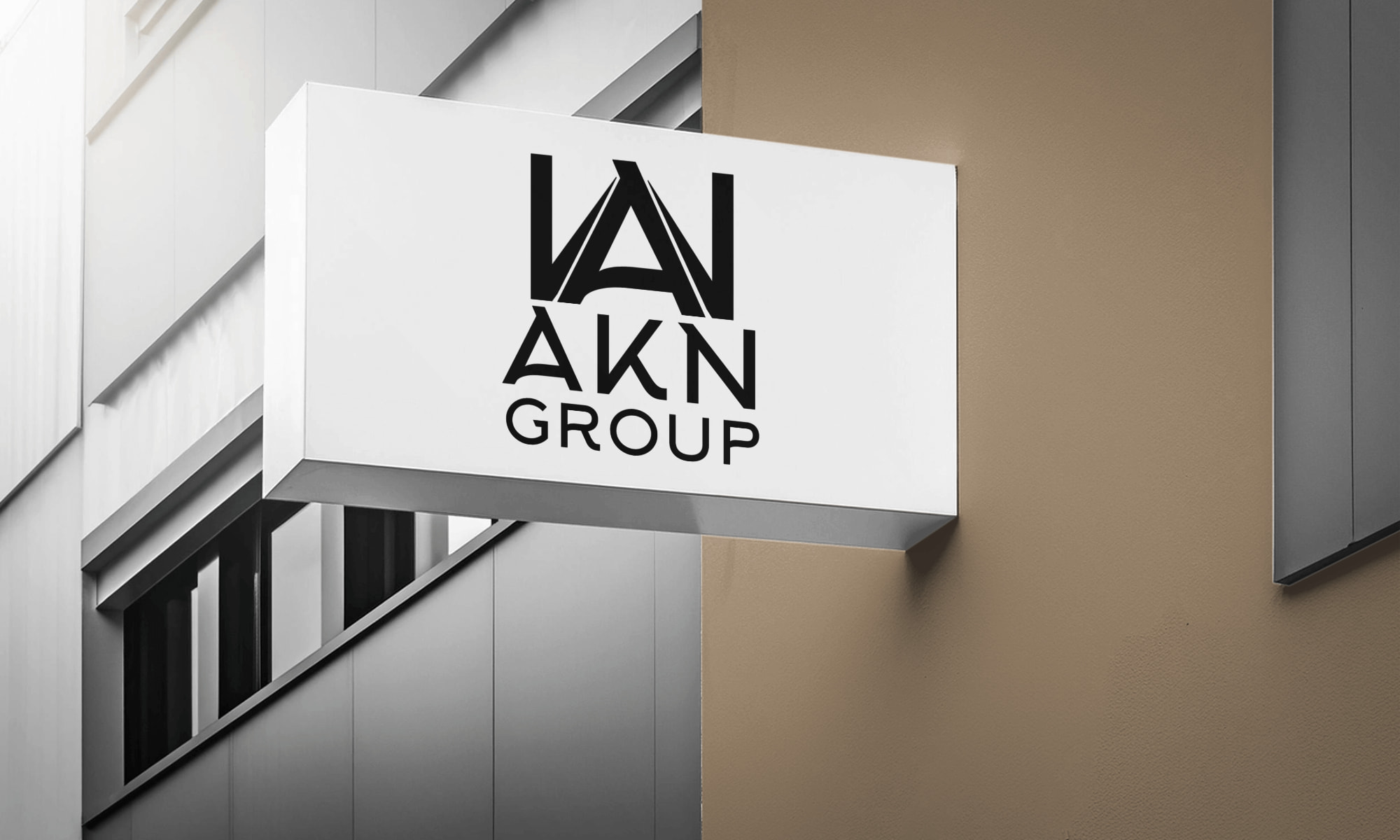 Minimalist outdoor wall billboard logo mockup (1725258929) - AiDesign