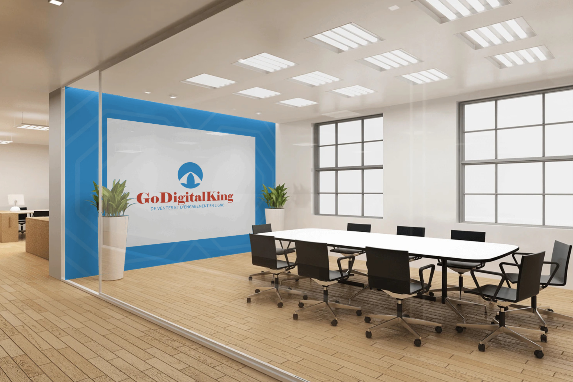 Indoor conference room cultural wall advertising wall background wall ...