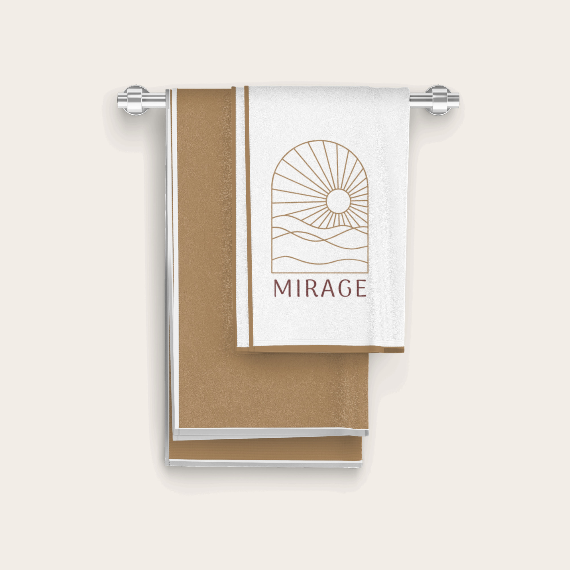 Towel logo mockup (1733259721) - AiDesign