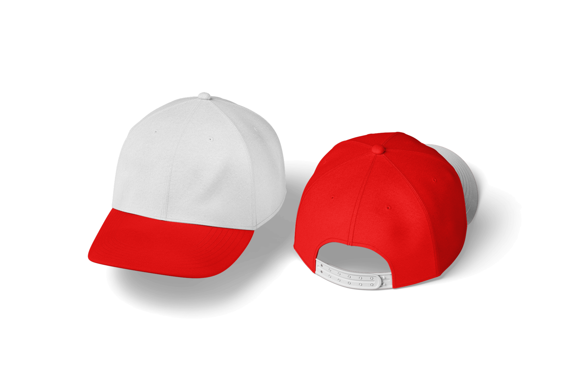 Two-color hat baseball cap vi logo mockup renderings (1742773181 ...
