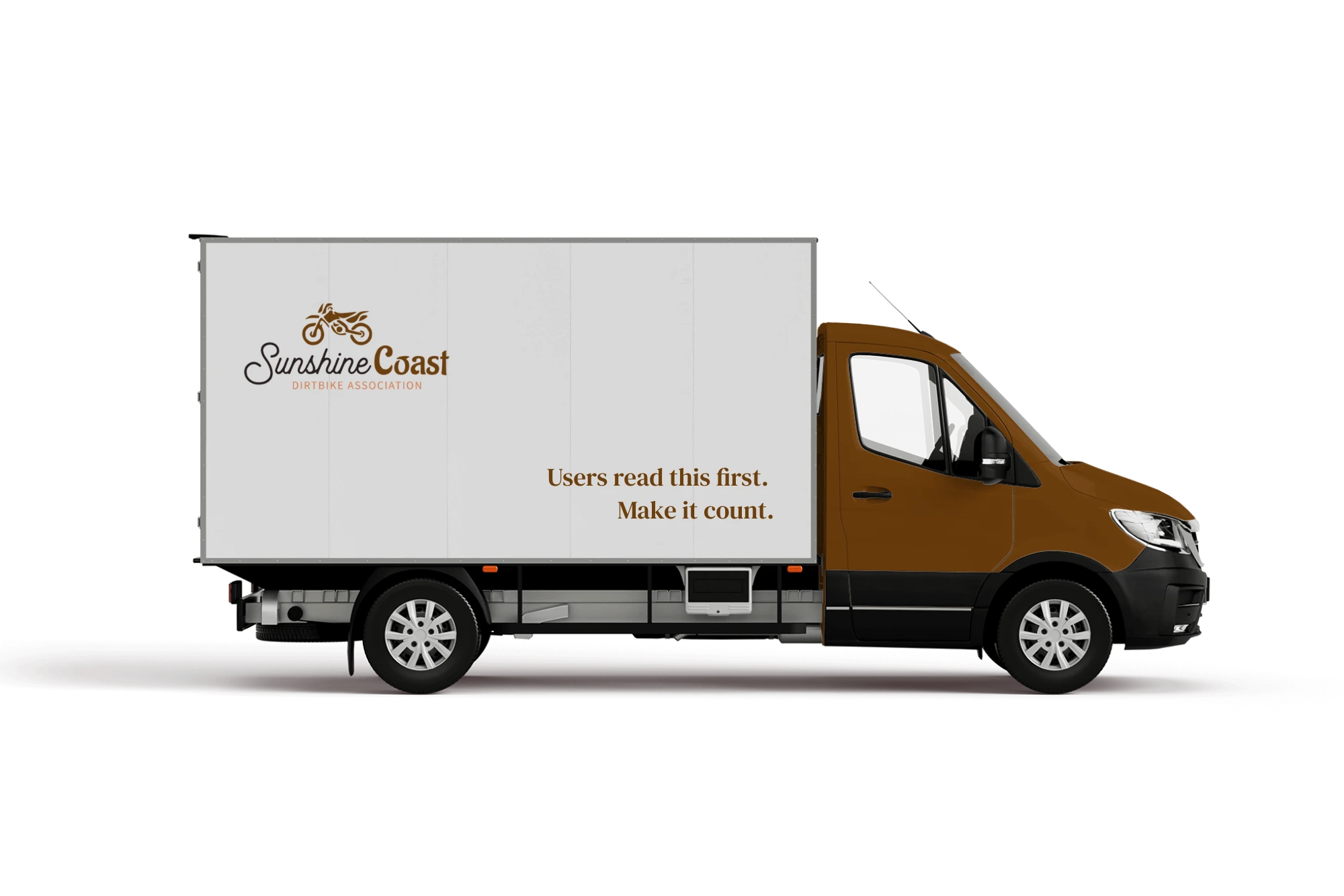 Car and truck body advertising vi logo mockup renderings - AiDesign