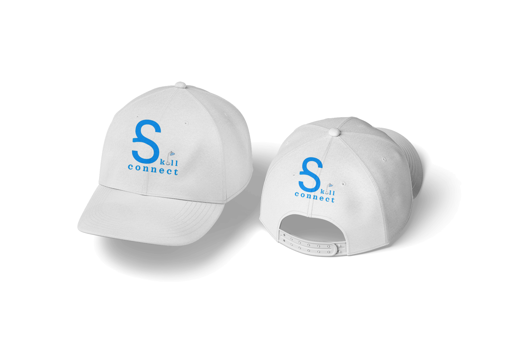 Two-color hat baseball cap vi logo mockup renderings (1746501259 ...
